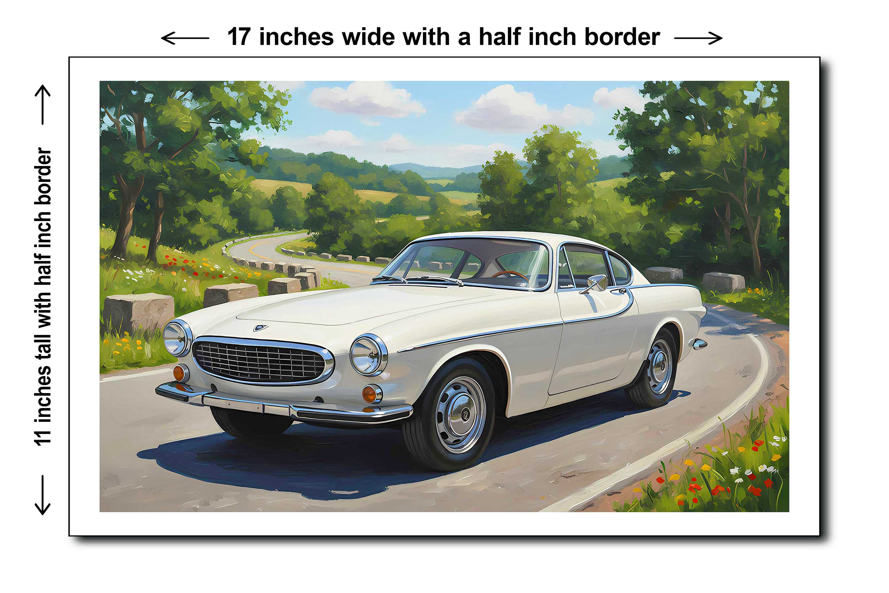 1966 Volvo P1800s - 11x17 Poster Art Print | eBay